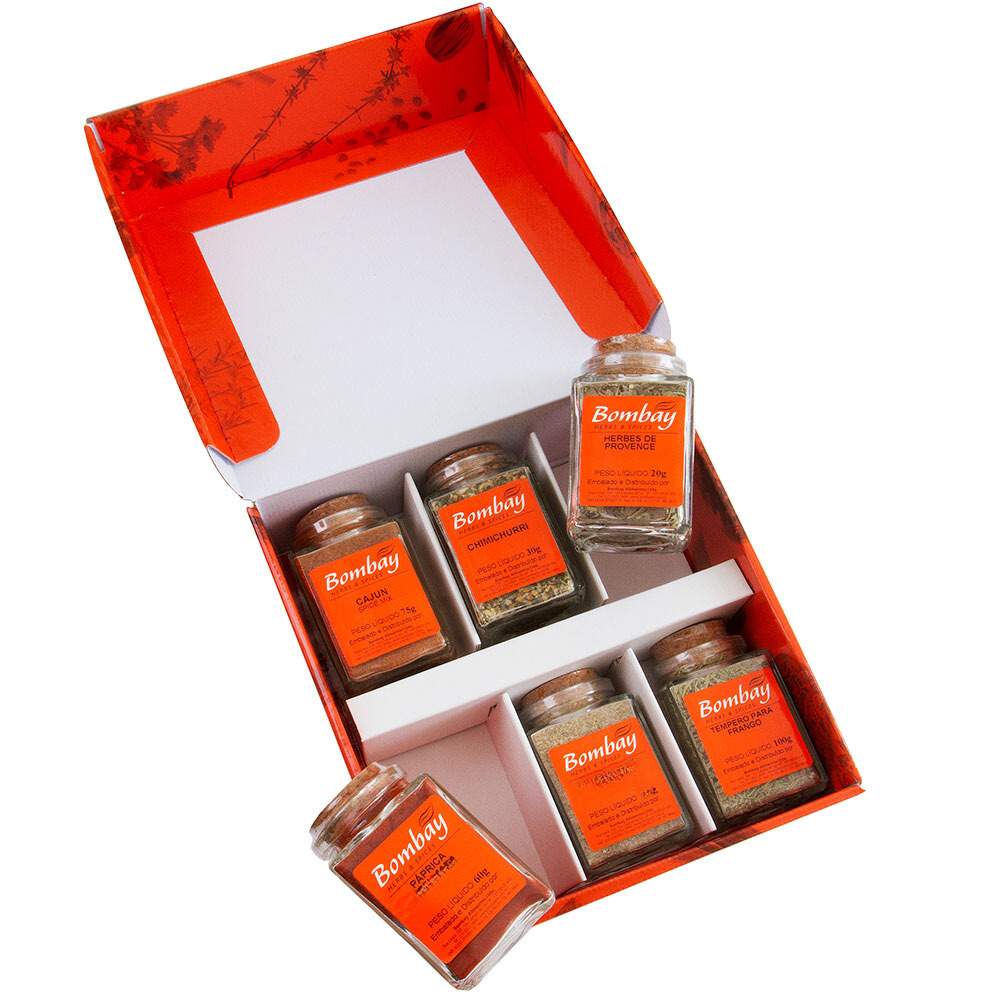Kit Temperos para Churrasco - Bombay Herbs & Spices